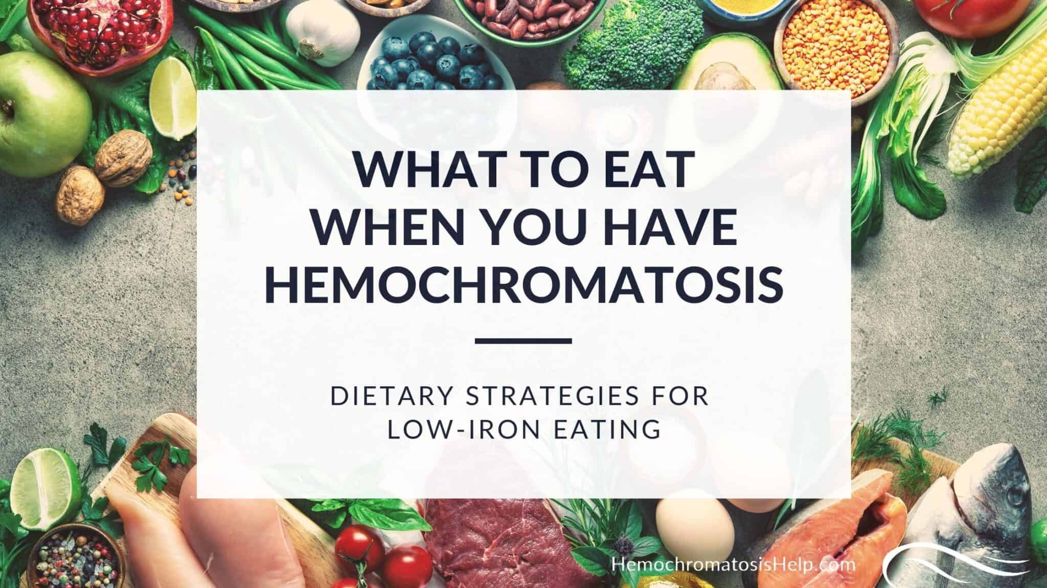 Hemochromatosis - Diet and Natural Remedies for Helping Iron Overload